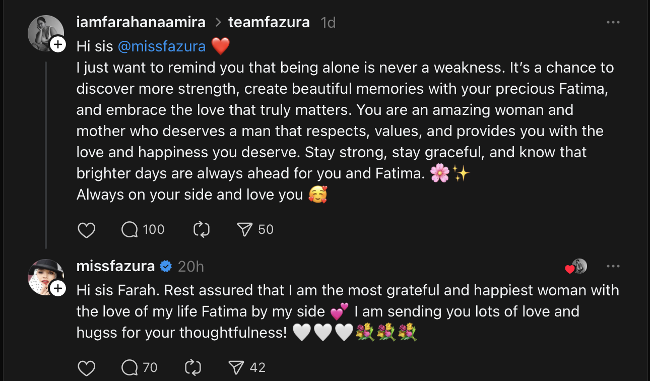 Peminat Titip Kata- Kata Semangat Terus Kuat, Ini Respons Fazura - “Saya Bersyukur, Bahagia ...